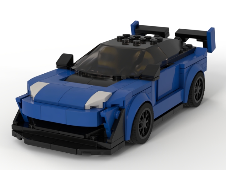 Race Car 16 from BrickLink Studio [BrickLink]
