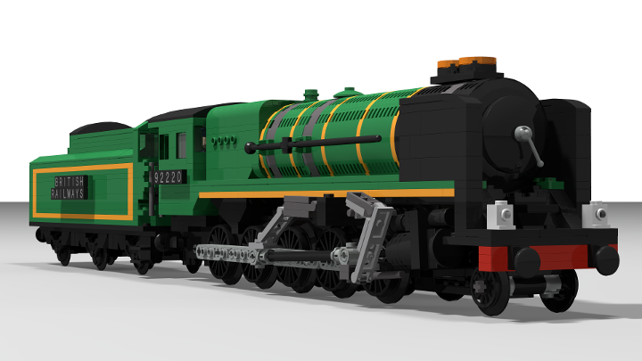 BR Standard Class 9F 92220 Evening Star from BrickLink Studio [BrickLink]