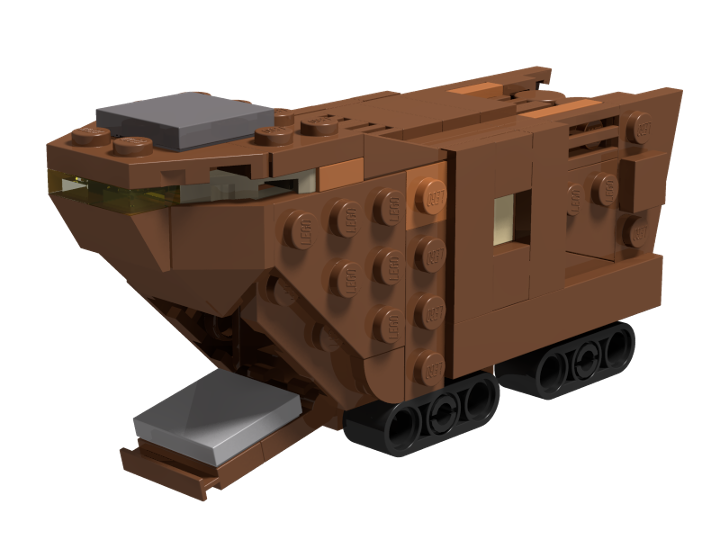 Sandcrawler from BrickLink Studio [BrickLink]
