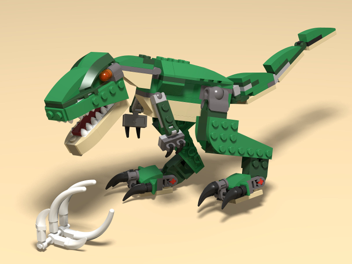 31058 T. rex from BrickLink Studio [BrickLink]