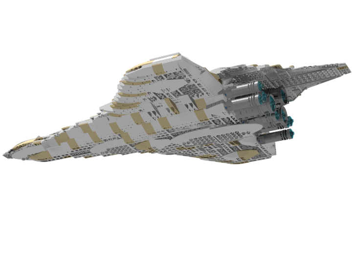 MC-80 Liberty from BrickLink Studio [BrickLink]