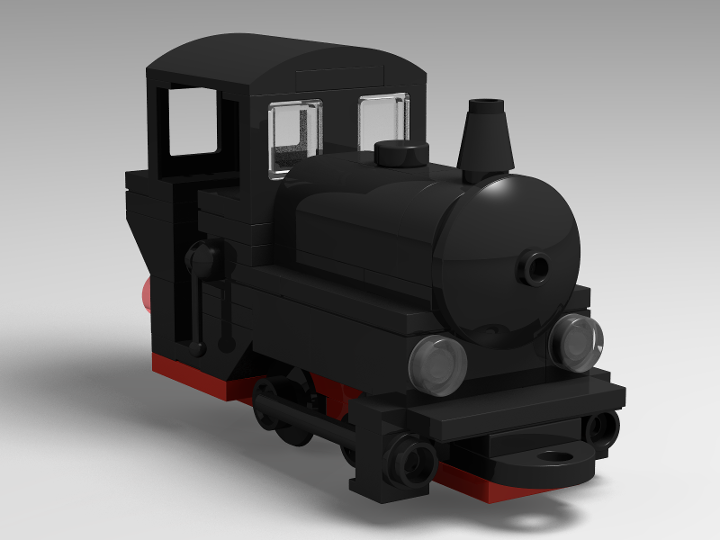 Steam locomotive from BrickLink Studio [BrickLink]