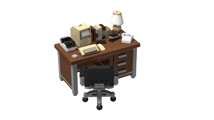 Desk Mac (Chris McVeigh - My old desk byte edition) from BrickLink ...