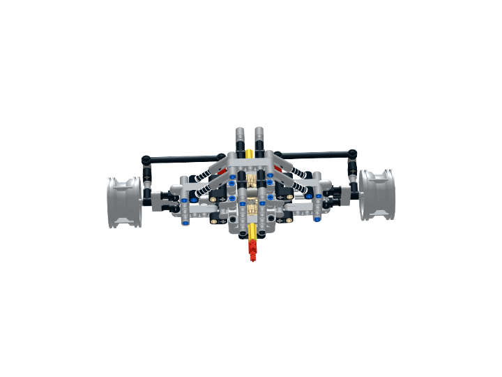 lego suspension with differential gear from BrickLink Studio [BrickLink]