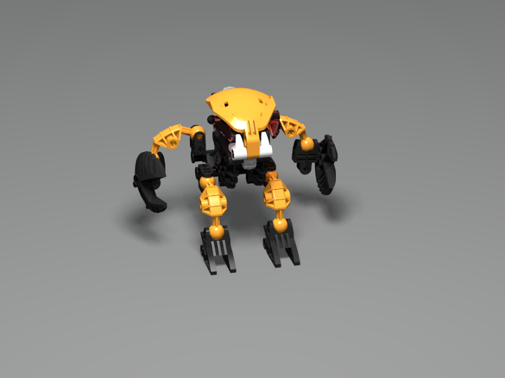keetongu inspired bohrok from BrickLink Studio [BrickLink]
