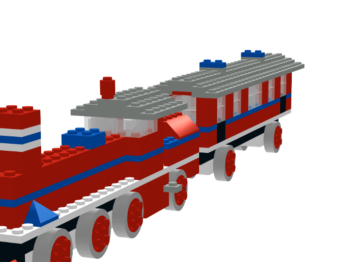 Lego Set 323-1 Train from BrickLink Studio [BrickLink]