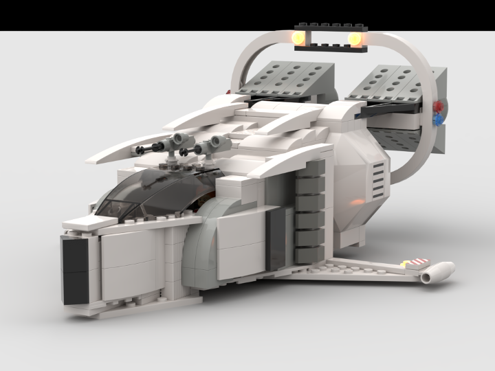 spaceship complete build from BrickLink Studio [BrickLink]