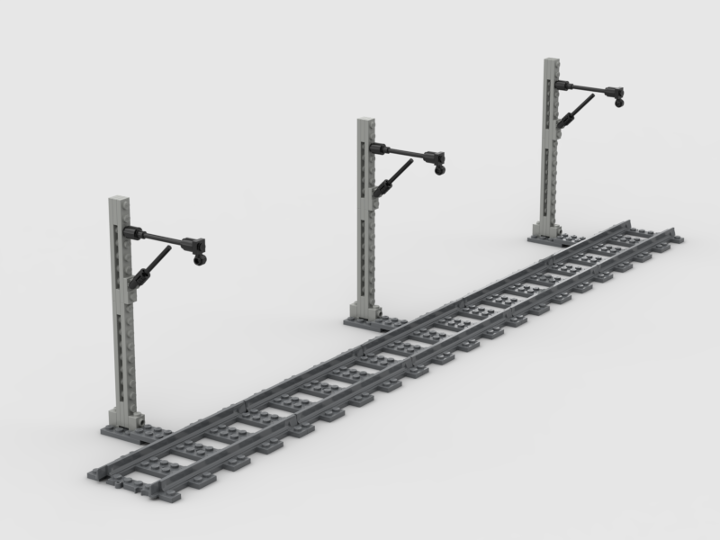 Train catenary from BrickLink Studio [BrickLink]