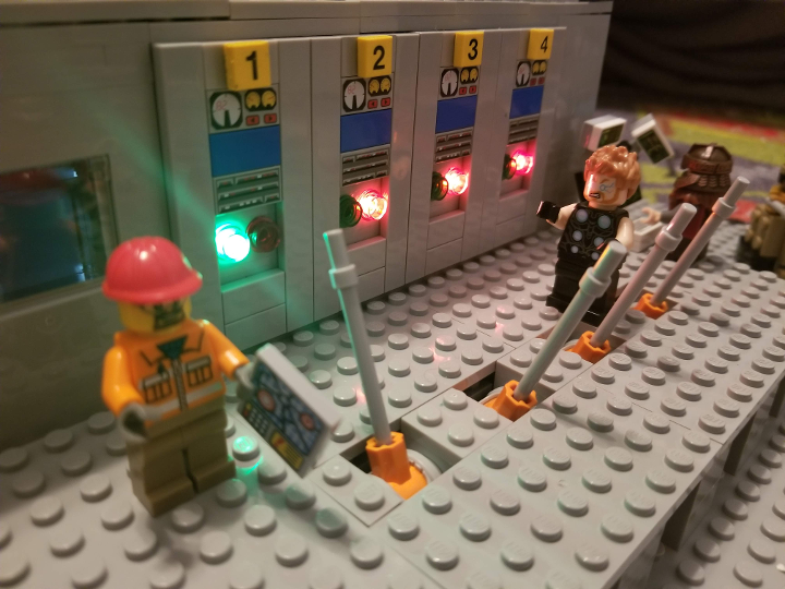 Electric Substation Rev 3 As-Built from BrickLink Studio [BrickLink]