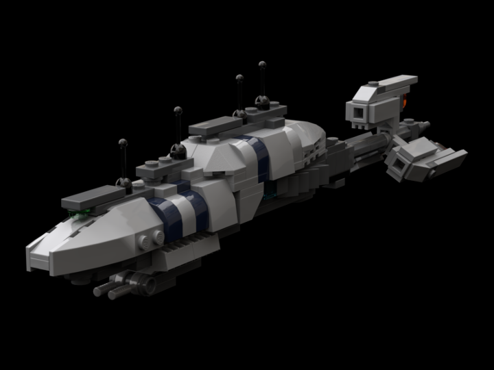 Recusant-Class Light Destroyer from BrickLink Studio [BrickLink]