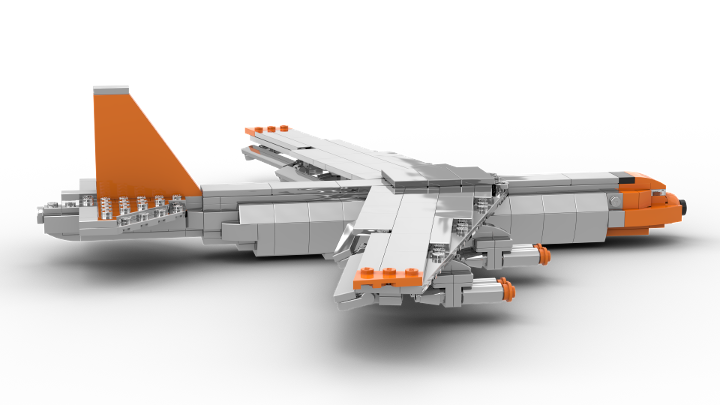 B52 B-52 Stratofortress from BrickLink Studio [BrickLink]