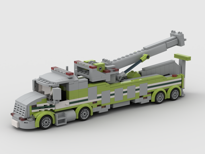 Miami-Dade Fire & Rescue Heavy Rescue 1 V 2.0 from BrickLink Studio ...