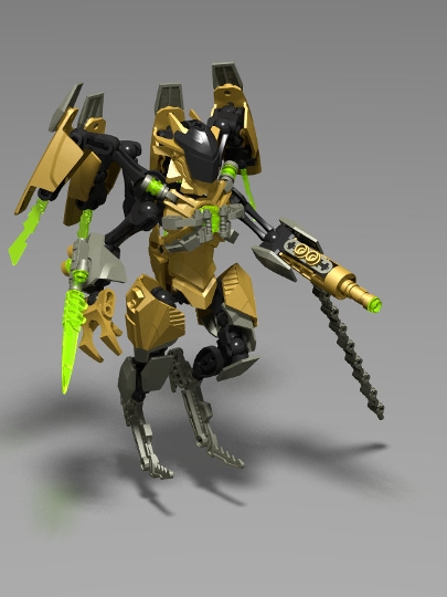 Mecha-Bee from BrickLink Studio [BrickLink]