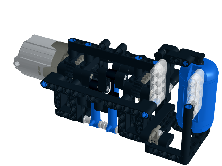 Pneumatic Pump Compact from BrickLink Studio [BrickLink]