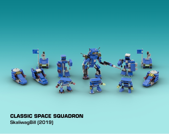 Mobile Frame Zero - Classic Space Squadron from BrickLink Studio ...