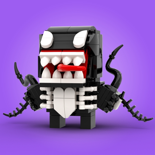 Venom BrickHeadz - by Stormythos from BrickLink Studio [BrickLink]