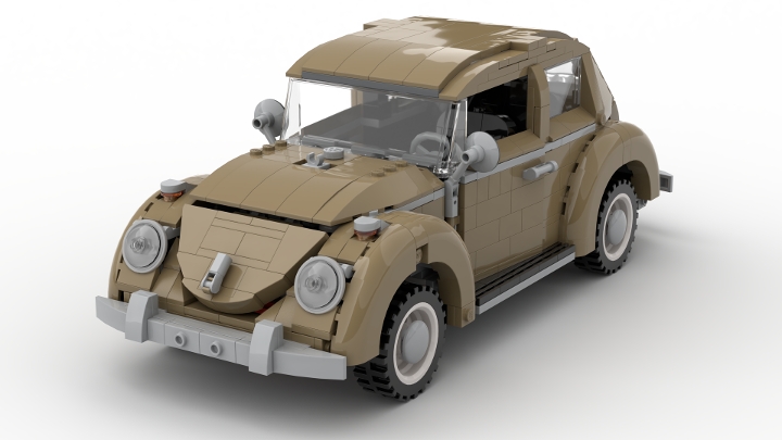 Ted Bundy's car from BrickLink Studio [BrickLink]