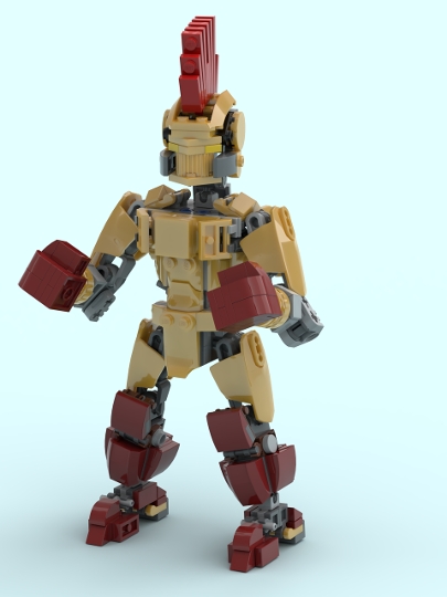 Real Steel : Midas from BrickLink Studio [BrickLink]