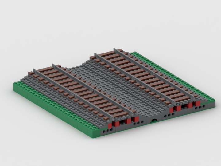 MILS Train track 32x32 from BrickLink Studio [BrickLink]