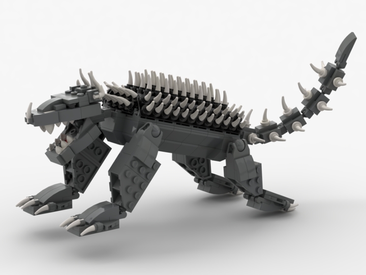 Anguirus from BrickLink Studio [BrickLink]