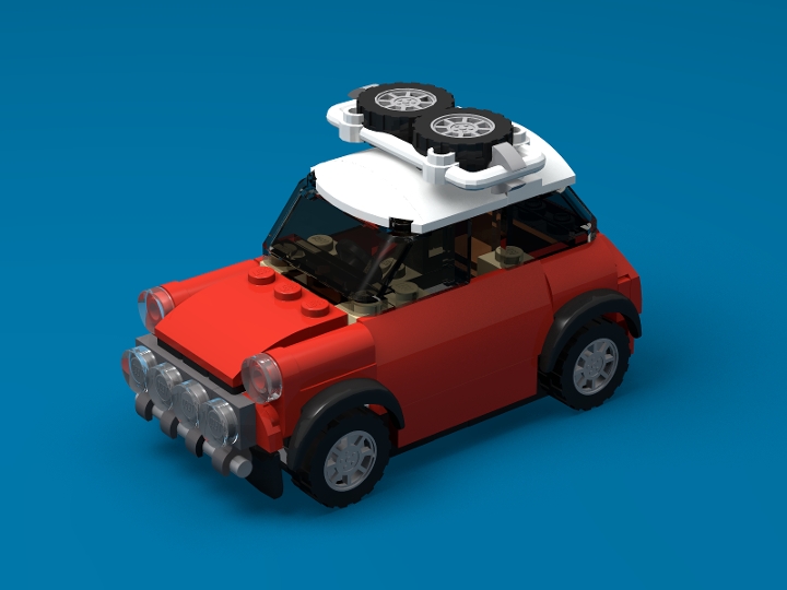 MINI Cooper (set 75894) from BrickLink Studio [BrickLink]