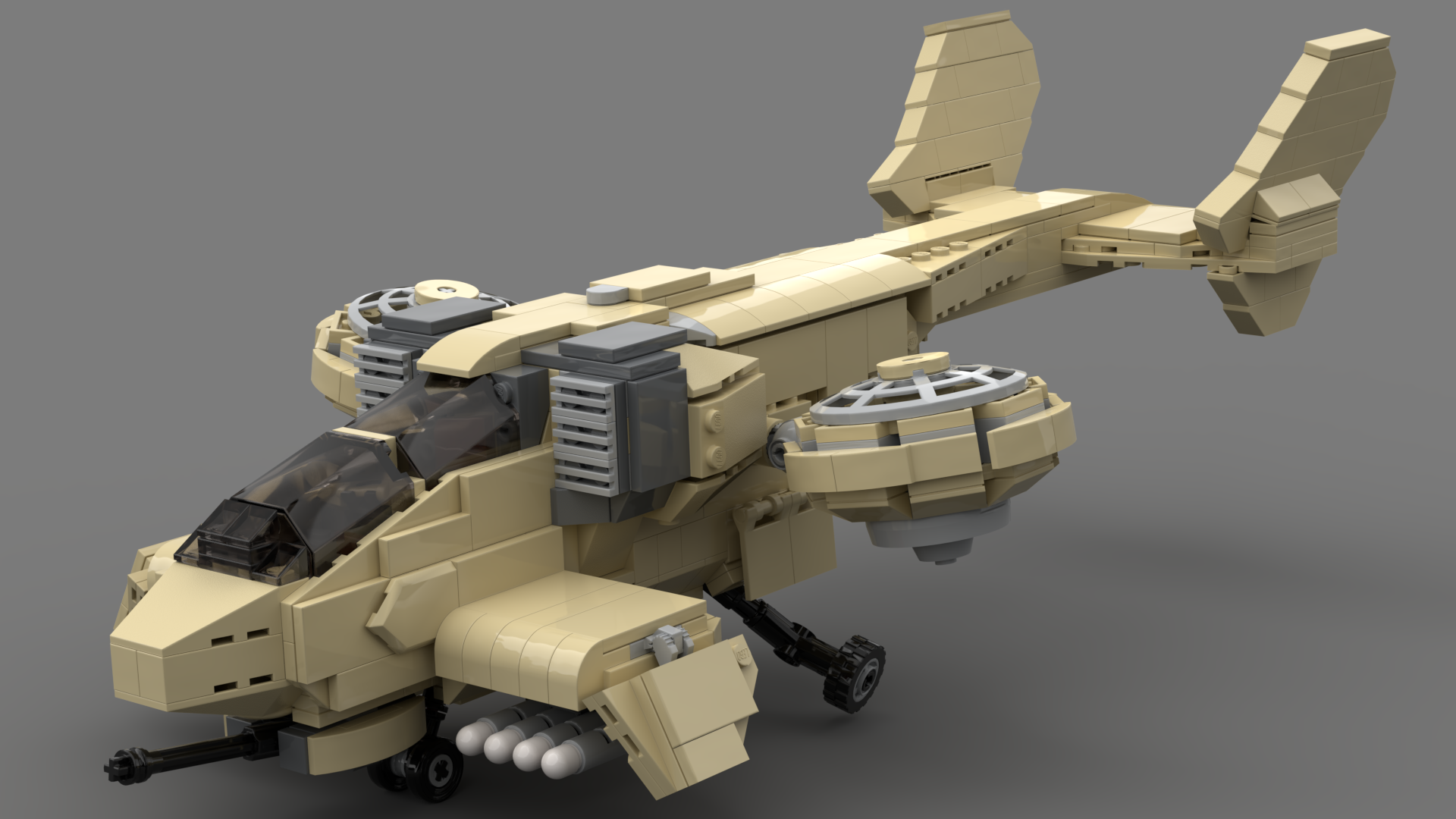 LEGO MOC-23048 GDI Orca Fighter by HeatproofNut | Rebrickable - Build ...