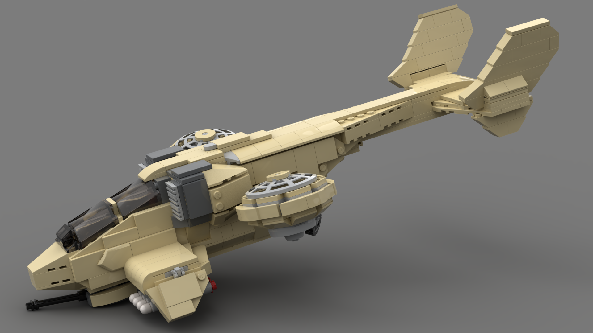 LEGO MOC GDI Orca Fighter by HeatproofNut | Rebrickable - Build with LEGO