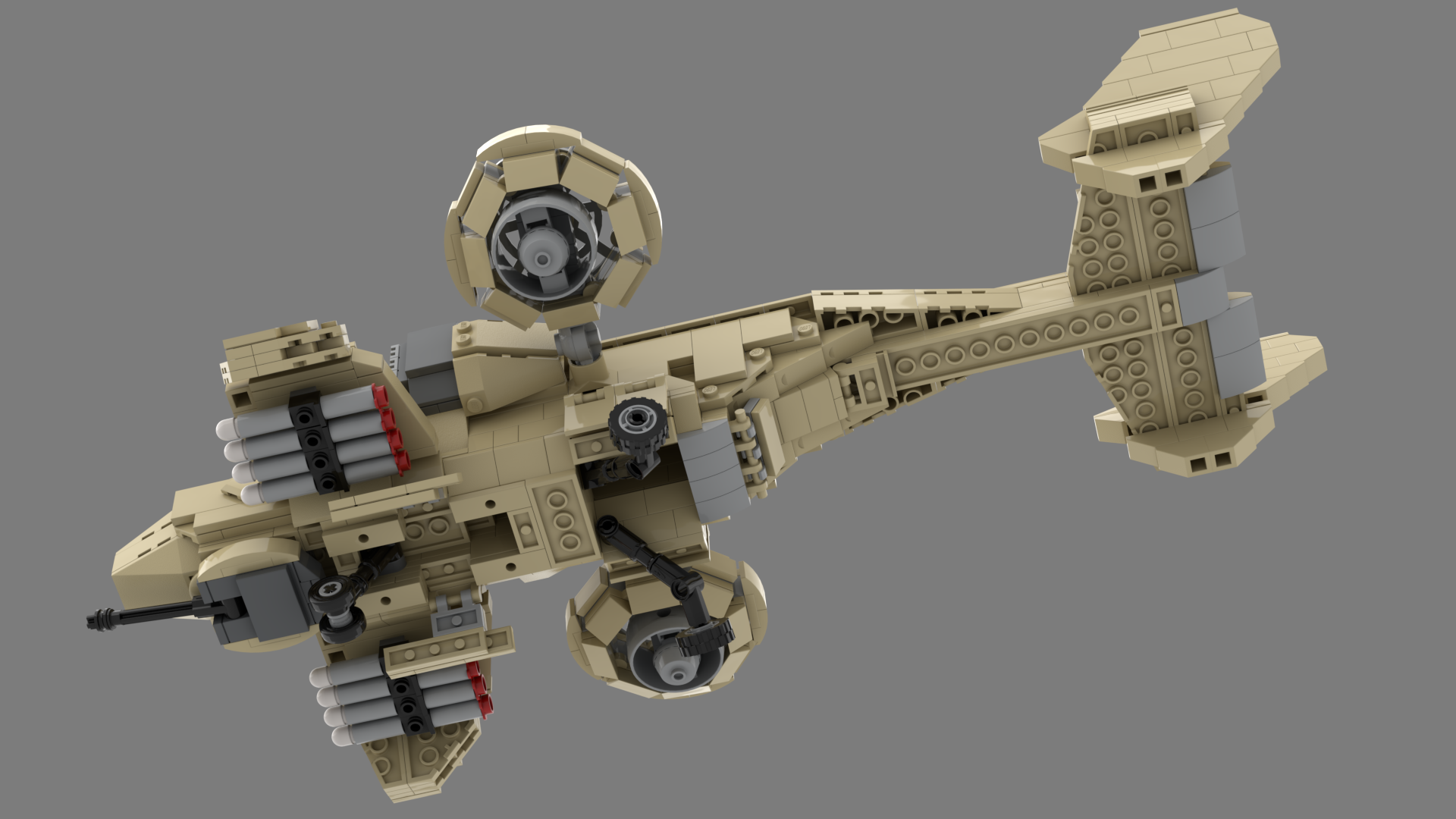 LEGO MOC GDI Orca Fighter by HeatproofNut | Rebrickable - Build with LEGO
