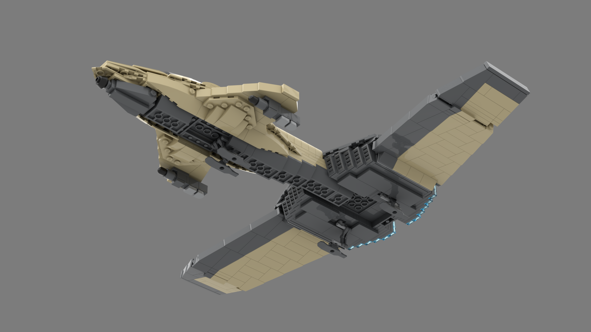 LEGO MOC GDI Firehawk by HeatproofNut | Rebrickable - Build with LEGO